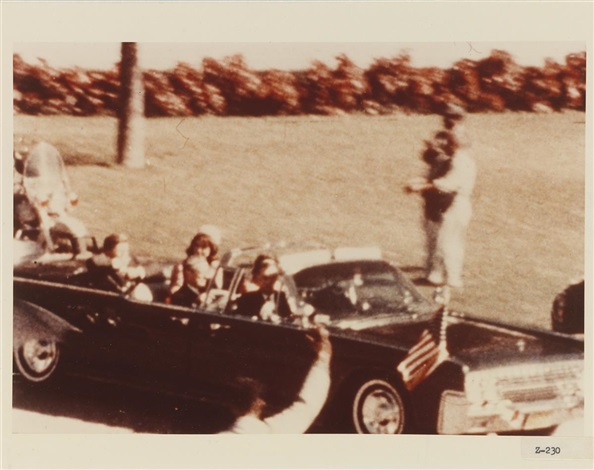 A series of 36 film stills and 40 color slides from the Zapruder Film ...