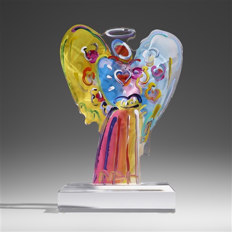 Angel with Heart Version III by Peter Max on artnet