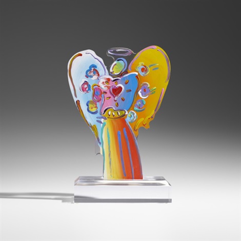 Angel with Heart Version III by Peter Max on artnet