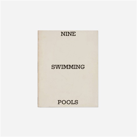 Nine Swimming Pools and A Broken Glass by Ed Ruscha on artnet