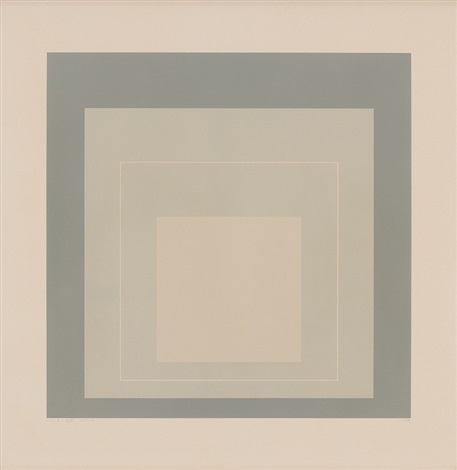 WLS XIV, from White Line Squares Series II by Josef Albers on artnet