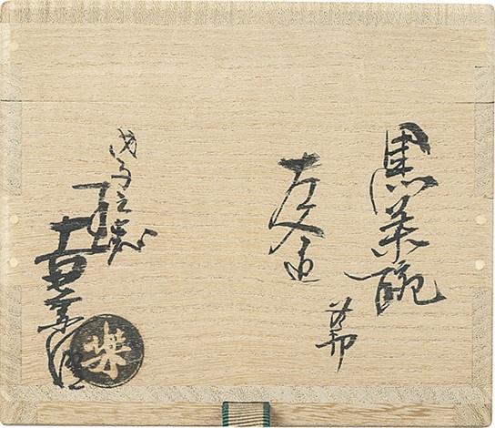 Black tea bowl by Raku Kichizaemon VI (Sanyu) on artnet