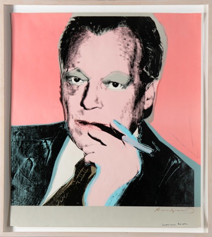 Andy Warhol Willy Brandt