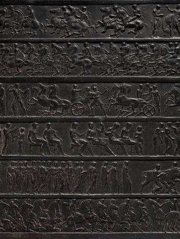 Replica of the Parthenon Frieze from the Acropolis in Athens by John ...