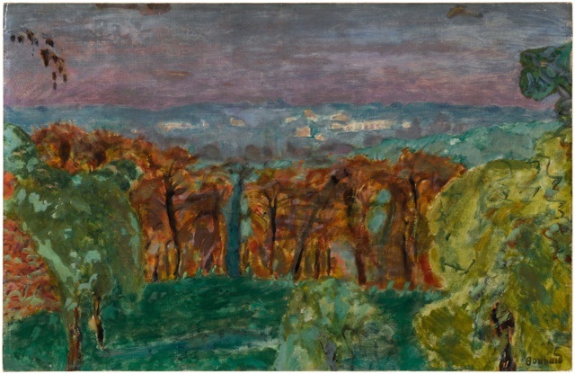 Bois en automne by Pierre Bonnard on artnet
