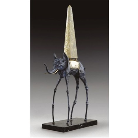 Space elephant by Salvador Dalí on artnet