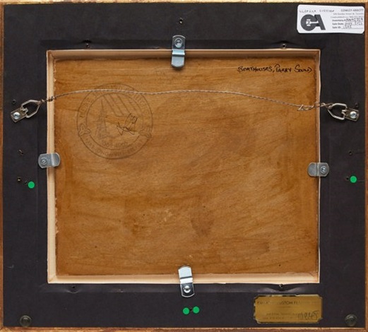 Boathouses, Parry Sound by Peter Clapham Sheppard on artnet