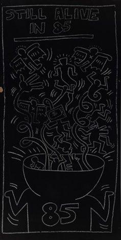 Untitled Still Alive in 85 by Keith Haring on artnet