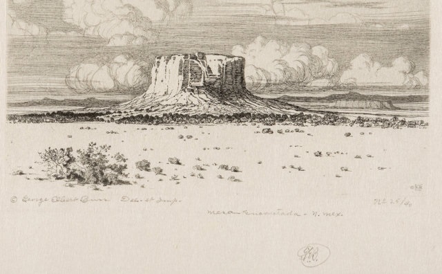 Three Works Mesa Encantada, N. Mex, Pinon Trees - New Mexico, and ...
