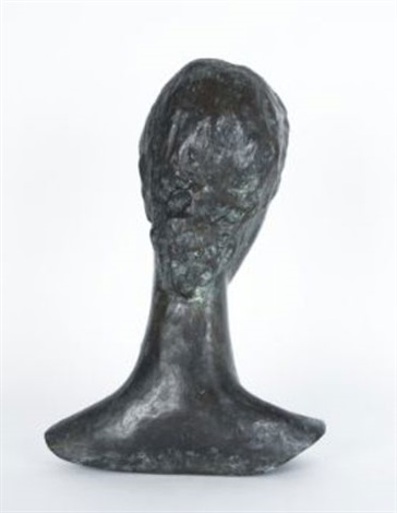 Girls head on a slender neck Head of the great contemplative by Wilhelm ...