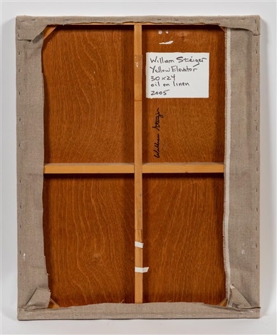 Yellow Elevator by William Steiger on artnet