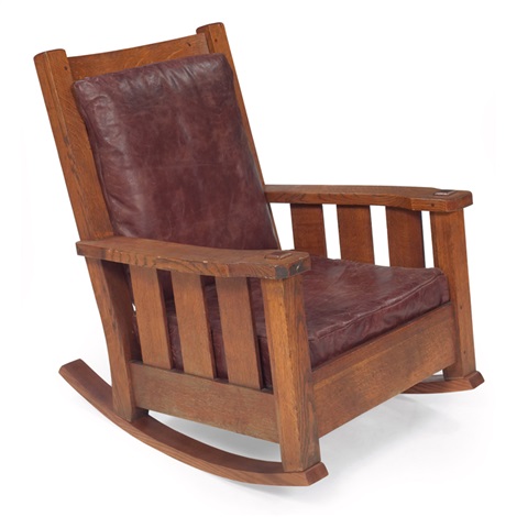 Rocker model no.846 by Charles P. Limbert Co on artnet