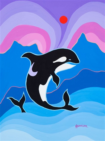 The Orca by Ted Harrison on artnet