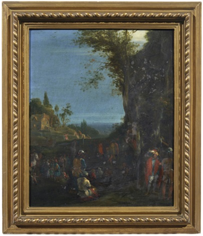 FILIPPO TEODORO La predica di San Giovanni Battista by Filippo Napoletano on artnet