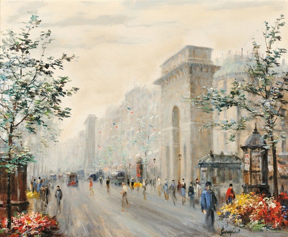 Boulevard St. Martin by Paul Gagni on artnet
