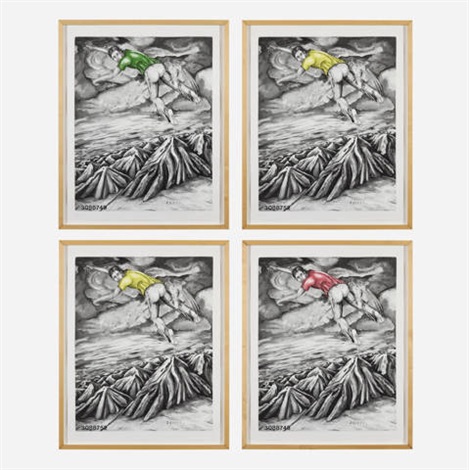 Four works by Jonathan Borofsky on artnet