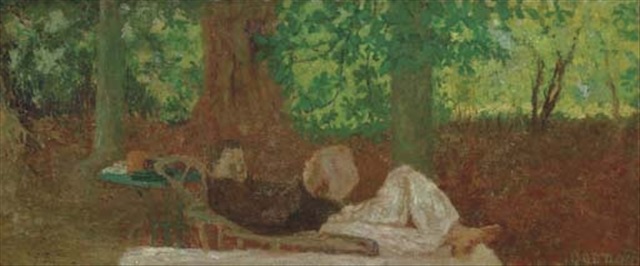 La sieste by Pierre Bonnard on artnet