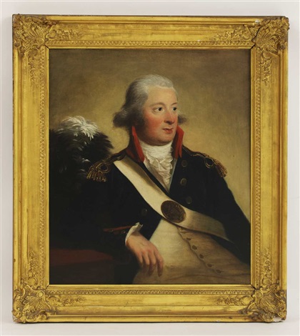 Portrait of Captain Charles Kerr of Buchtrigg and Calderbank 1753-1813 ...