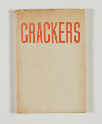 Crackers artists book by Ed Ruscha on artnet