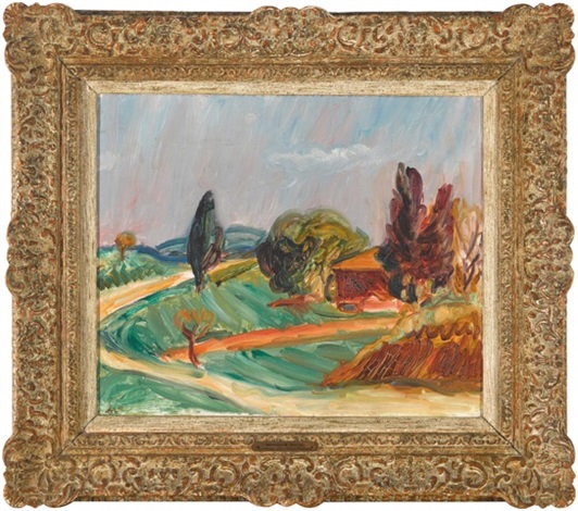 Landscape near Aix by Sir Matthew Arnold Bracy Smith on artnet