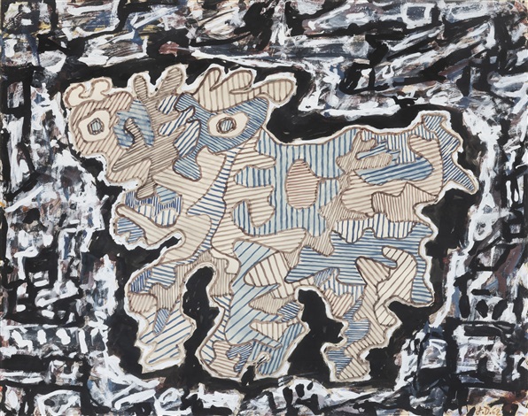Chien by Jean Dubuffet on artnet