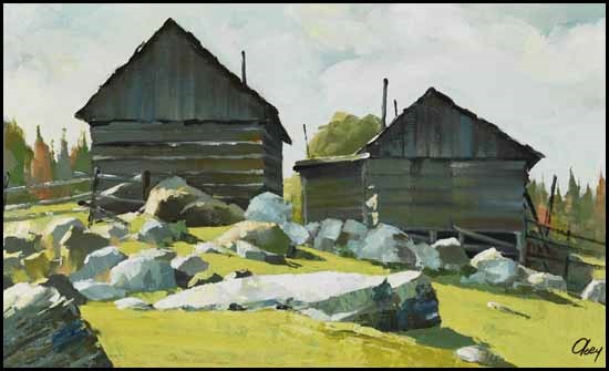 Farm Scene by Ronald N. Okey on artnet