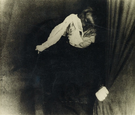 Suite of 6 flashlight photographs by Albert von Schrenck-Notzing, taken ...