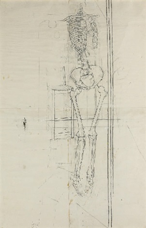 Skeleton no.2 by David Hockney on artnet