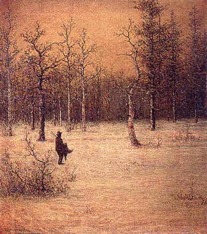 Hunting pheasant by John Olson Hammerstad on artnet