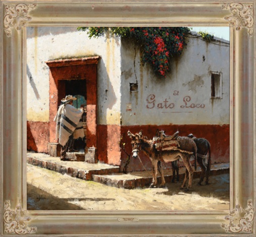 The Crazy Cat by George Hallmark on artnet