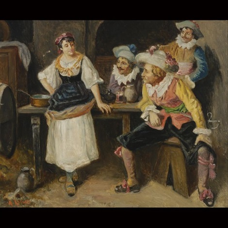 Cavaliers by Alexander Gerhard Anton van Rappard on artnet