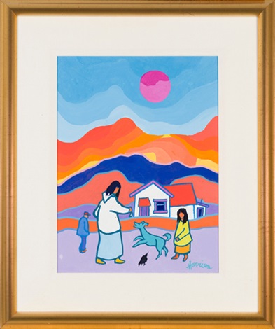 The Treat by Ted Harrison on artnet