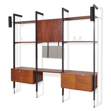 CSS Comprehensive Storage System wall unit by George Nelson ...