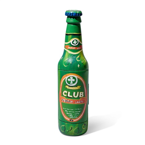 Club Premium Lager Beer Bottle by Paa Joe on artnet