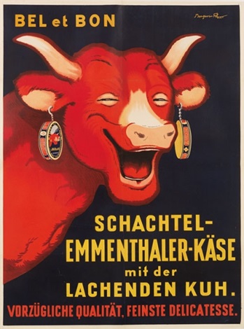 Bel et bonLa Vache qui rit by Benjamin Rabier on artnet