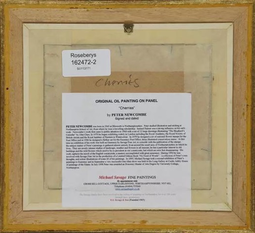 Cherries, 2007 by Peter Newcombe on artnet