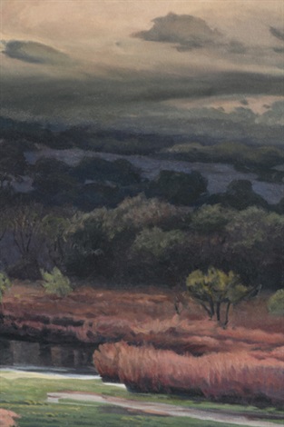 Llano River by David Caton on artnet