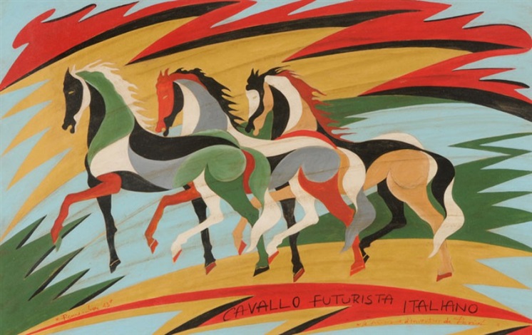 Cavallo futurista italiano by David Grazioso on artnet