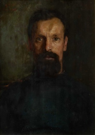 Portrait of Philip Harvey by Henry Scott Tuke on artnet