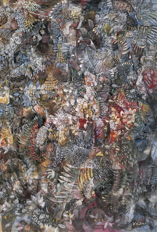 民族系列艳舞 by Xie Tian on artnet