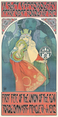 Sixth Sokol Festival. by Alphonse Mucha on artnet