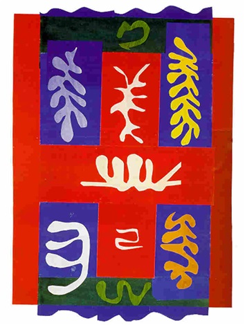 Composition à la croix rouge by Henri Matisse on artnet