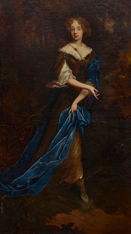 A Full-Length Portrait Of A Lady As Diana The Huntress by Sir Peter ...