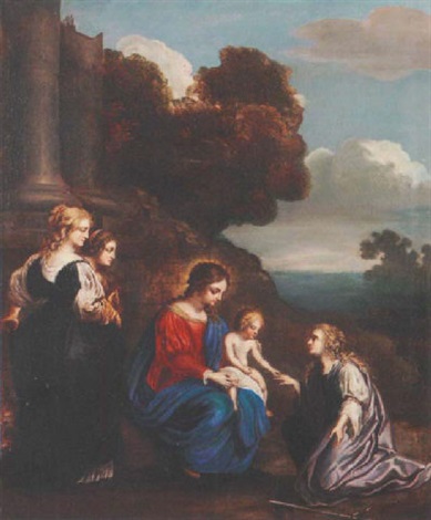 The Mystic Marriage of St. Catherine by Erasmus Quellinus II on artnet