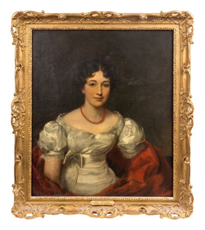 Portrait of Miss Croke by Sir William Beechey on artnet