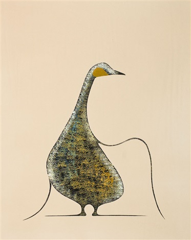 Standing Goose by Benjamin Chee Chee on artnet