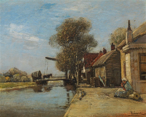 Motif from Holland by Rudolf Ribarz on artnet