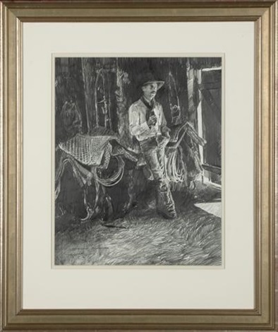 Saddlehouse Philosopher by Robert (Shoofly) Shufelt on artnet