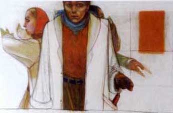Three figures by Jody Mussoff on artnet