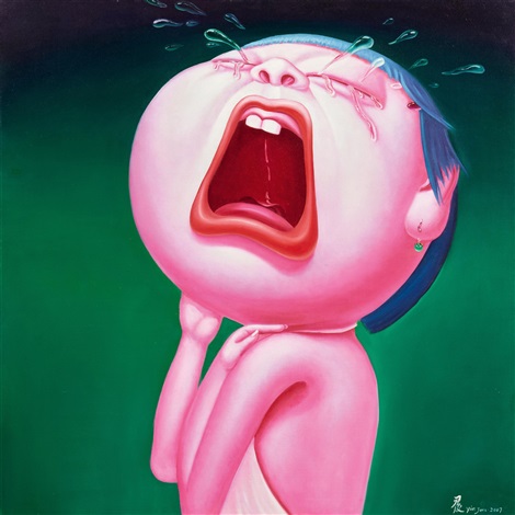 Crying by Yin Jun on artnet